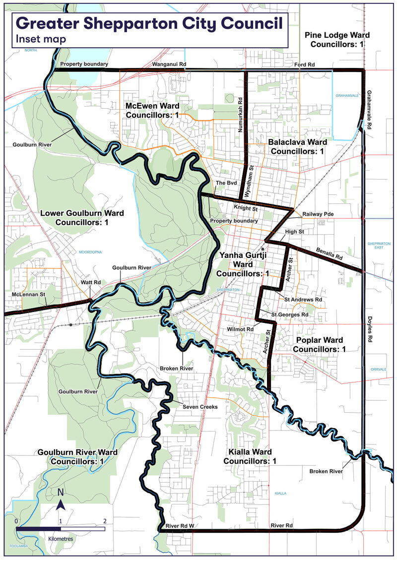 Nine wards named for Greater Shepparton - The Shepparton Adviser